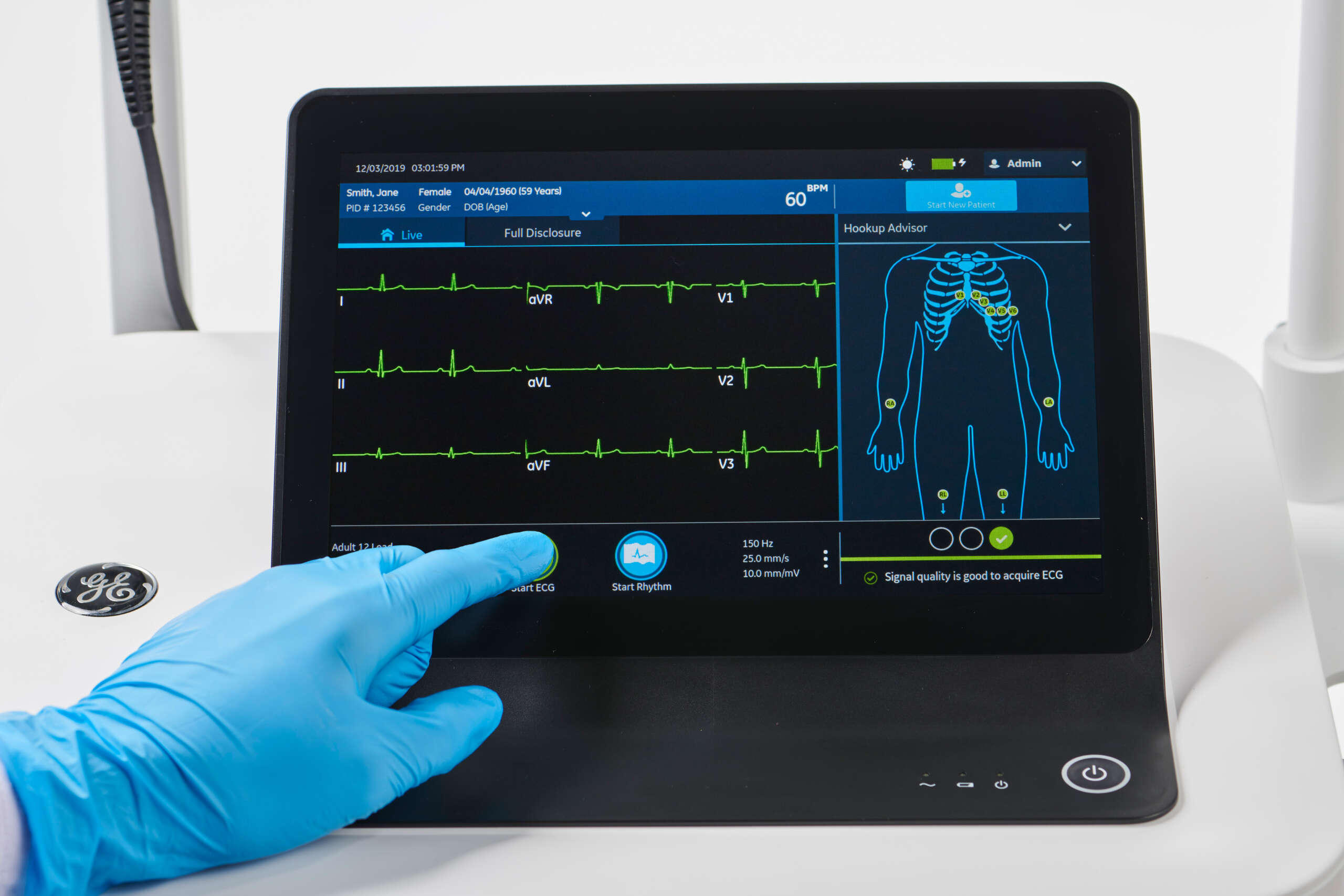 GE MAC 7 Ruhe-EKG-System - 4medic GmbH