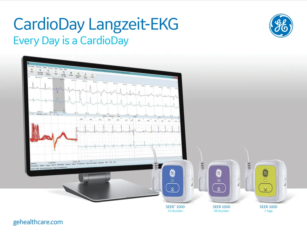 CardioDay 2.6 - Die neue Analysesoftware von GE - 4medic GmbH